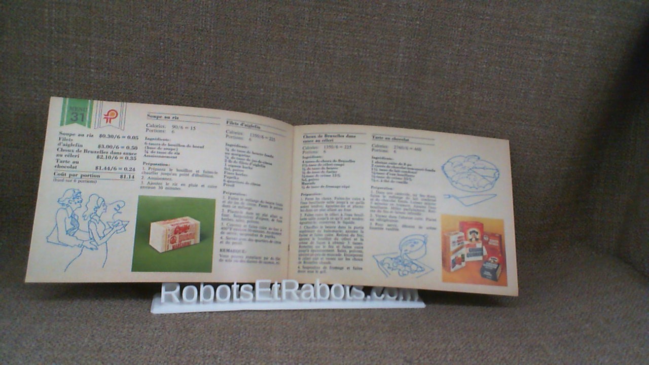 Provigo – Fasicule culinaire de soeur Berthe, 1974